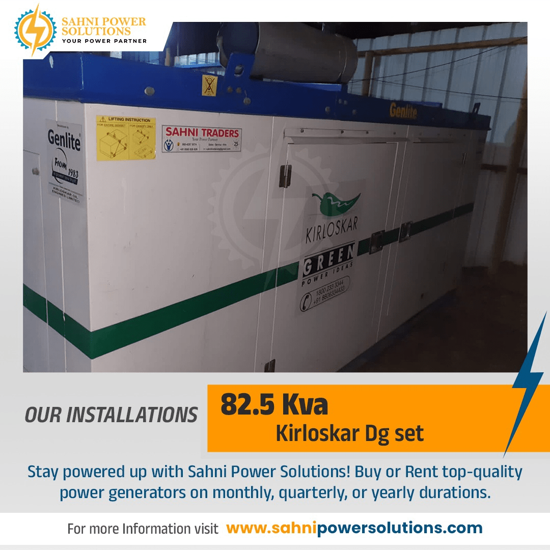 Generator for Rent in Bangalore | Hire Portable, Diesel & Mobile ...